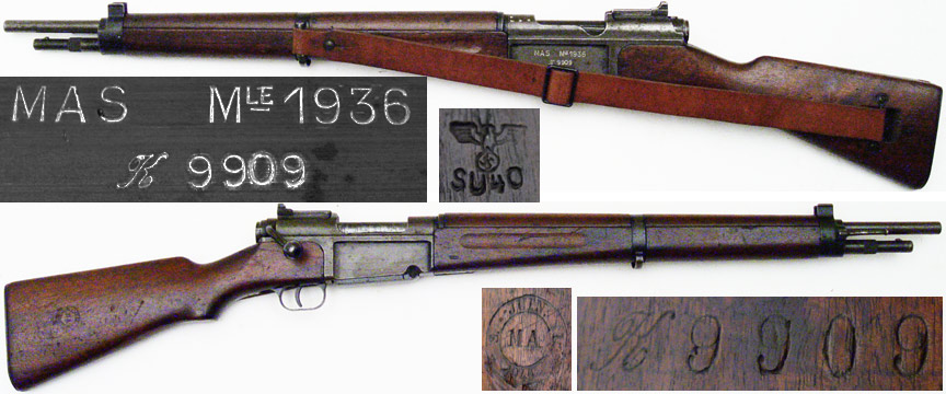 Mas 36 with German SU40 marking | K98k Forum