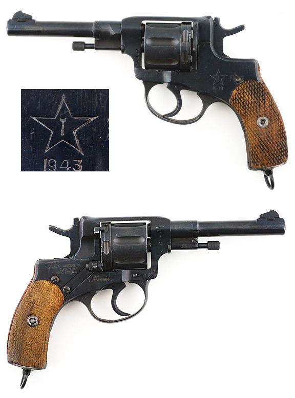 RUSSIAN NAGANT REVOLVERS from a very good collection