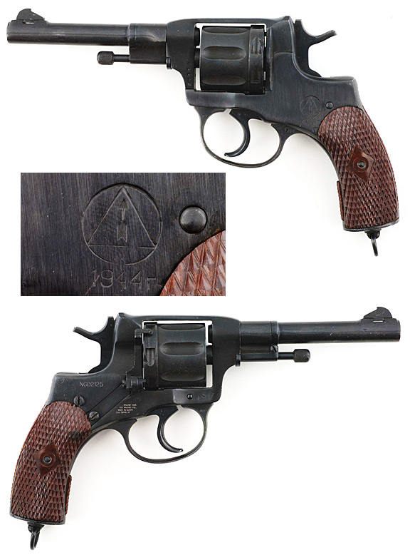 RUSSIAN NAGANT REVOLVERS from a very good collection